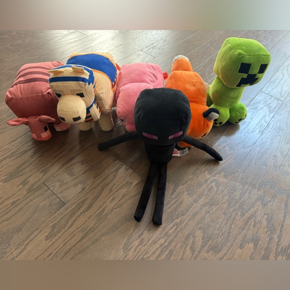 Mojang Jinx | Toys | Minecraft Plush Toy Bundle Lot Stuffed Animal Fox ...